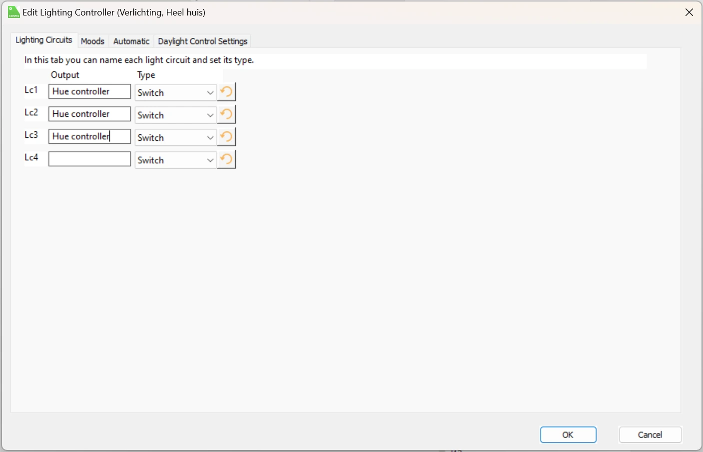 Loxone Hue Scene Controller